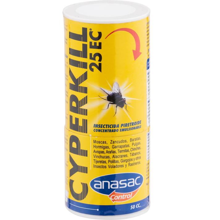 Insecticida Cyperkill 25 EC. 50mL - Calico Tienda